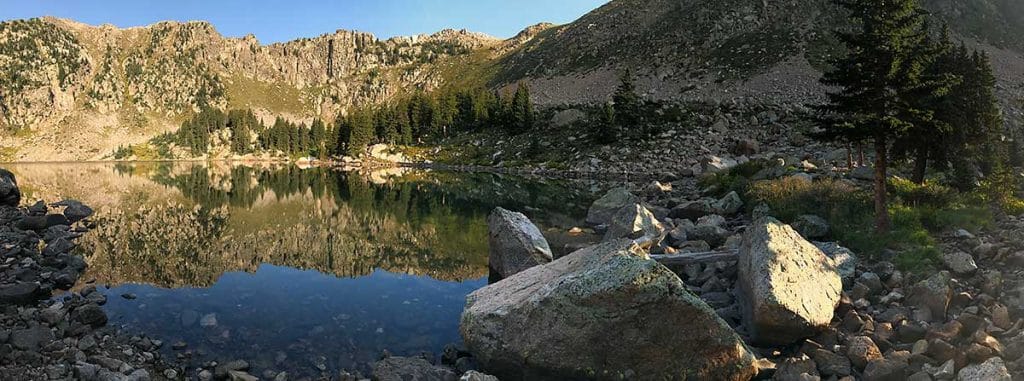 Day 2: Lake Katherine to the near side of East Pecos Baldy - The Santa ...