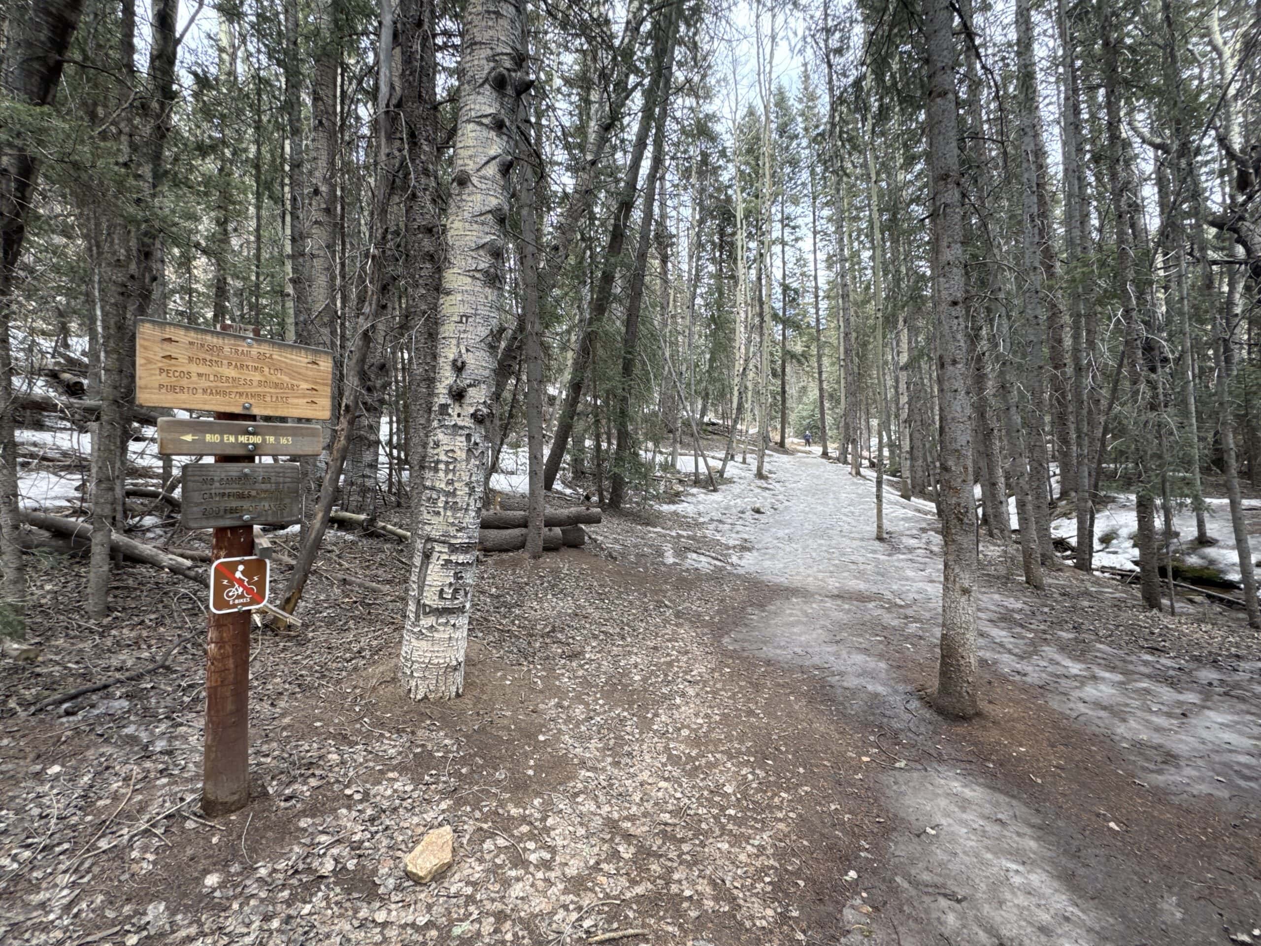 Trail Conditions March 22, 2026 - The Santa Fe to Taos Trail